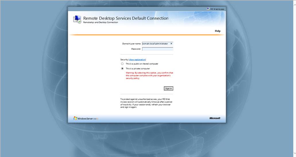 Setting Up Terminal Services With Remoteapp Comtech Computer Services
