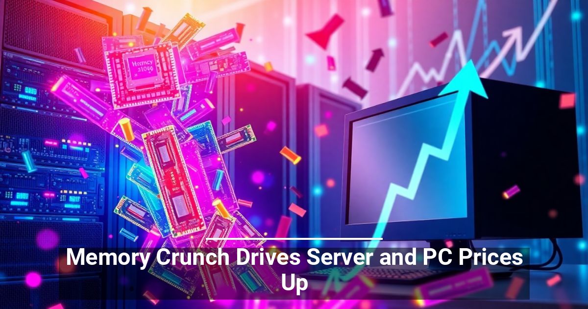 Memory Crunch Drives Server and PC Prices Up | ComTech Computer Services, Inc.
